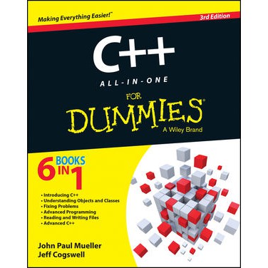 C++ Programming book For Dummies 3rd Edition 6 in 1 , All in One ...