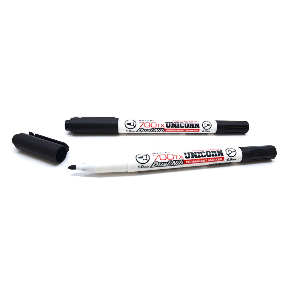 Unicorn Permanent Marker UM-700TX Black | Shopee Malaysia