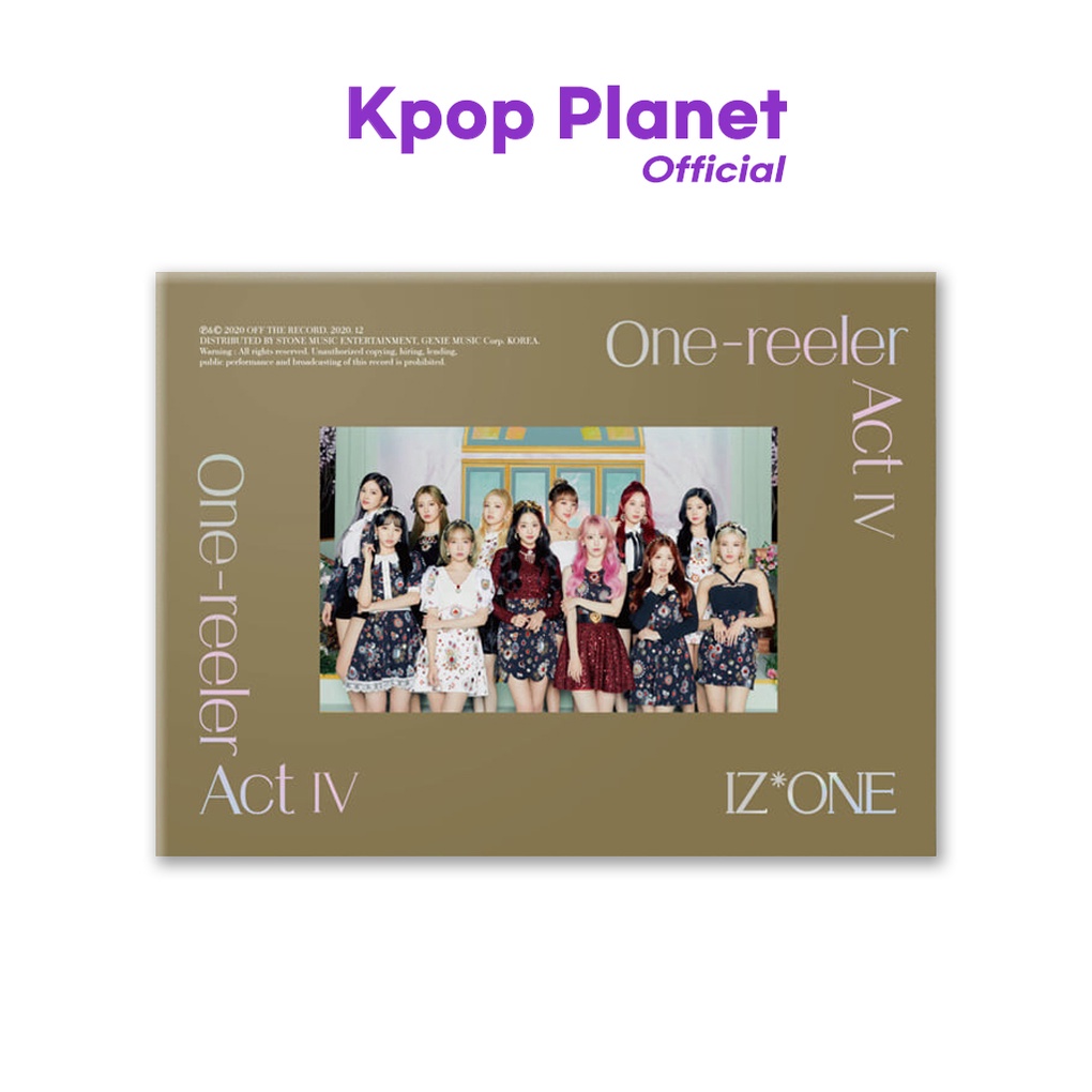 [Kinho Kit Ver.] IZ*ONE - 4th Mini Album [ One-reeler / Act IV ] IZONE Panorama | Shopee Malaysia