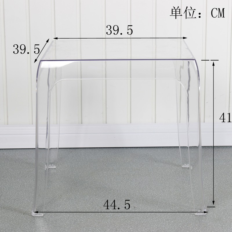 ins Light Luxury Modern Simple Transparent Acrylic Transparent Small ...