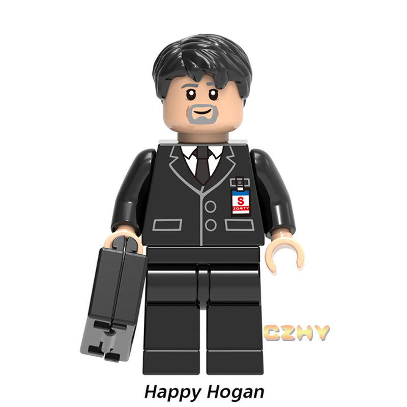 Happy Hogan Minifigure Super Heroes MARVEL Avengers 4 endgame Building ...
