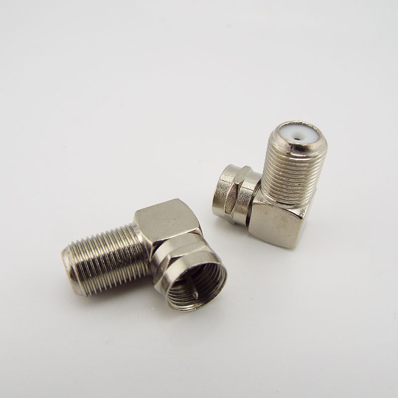 TV RF F Type Female Male Plug Adapter Connector Socket to RF Coax ...