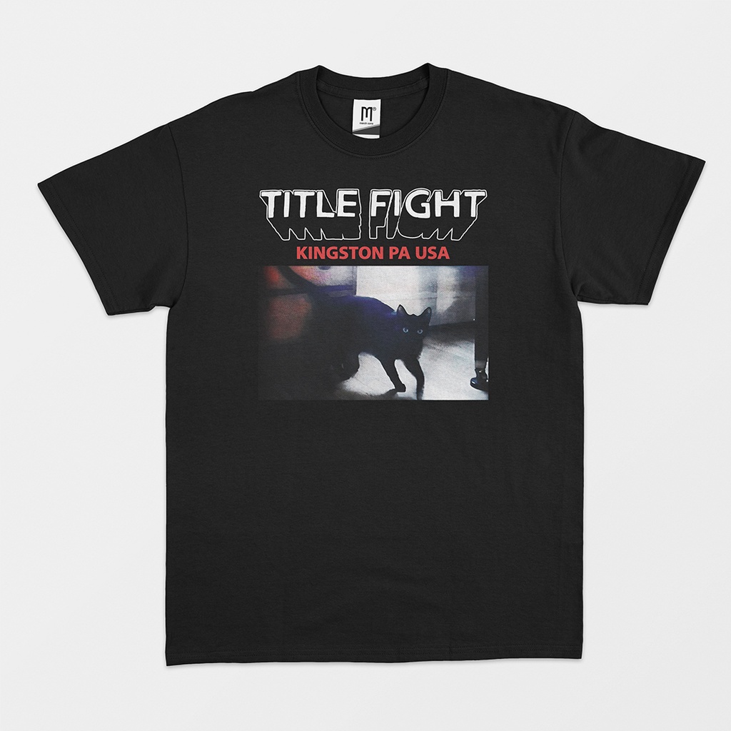 Title Fight T-shirt - "Kingston Cat" Black | Shopee Malaysia