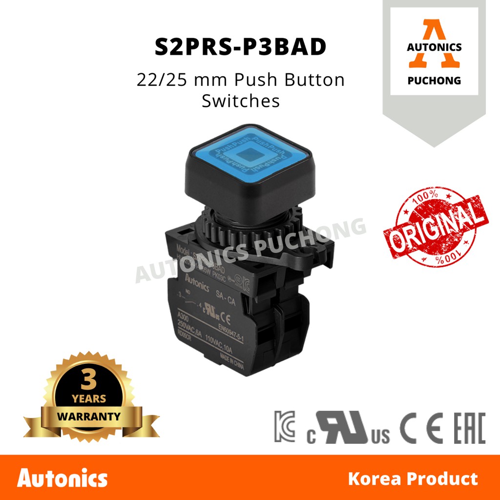 Autonics Control Switches | S2PR Series | S2PRS-P3BAD | Shopee Malaysia