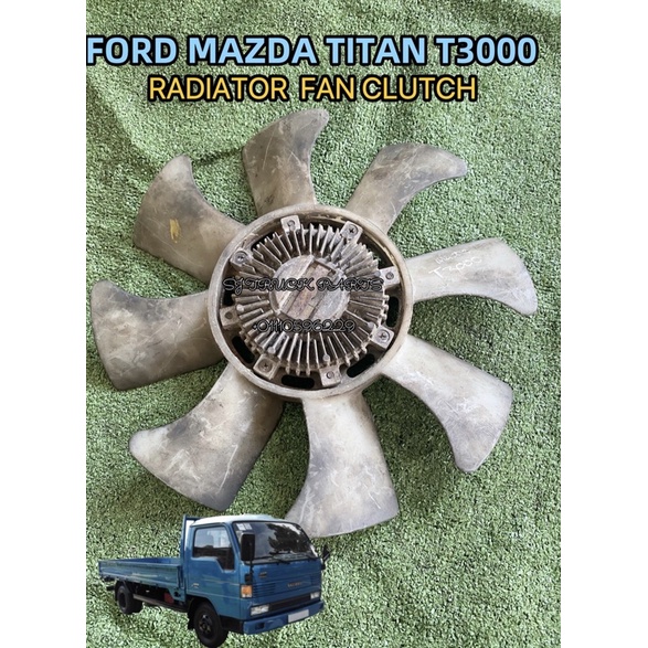 FORD MAZDA TITAN TRADE T3000 RADIATOR FAN CLUTCH USED ENGINE PARTS ...