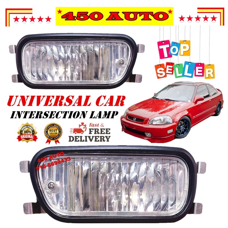 HONDA CIVIC ACCORD SM4 SV4 SO4 EK EG SET FRONT BUMPER INTERSECTION LAMP ...