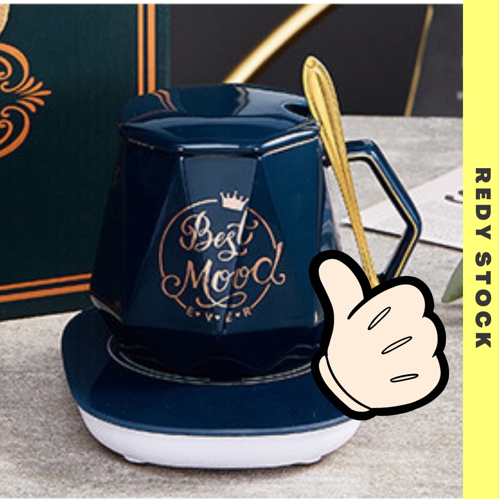 Gift Box Set Ceramic Cup Set with Gift Box Constant Temperature Cup Set ...