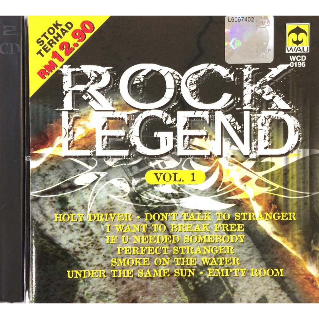 Rock Legend Vol 1 (CD) | Shopee Malaysia