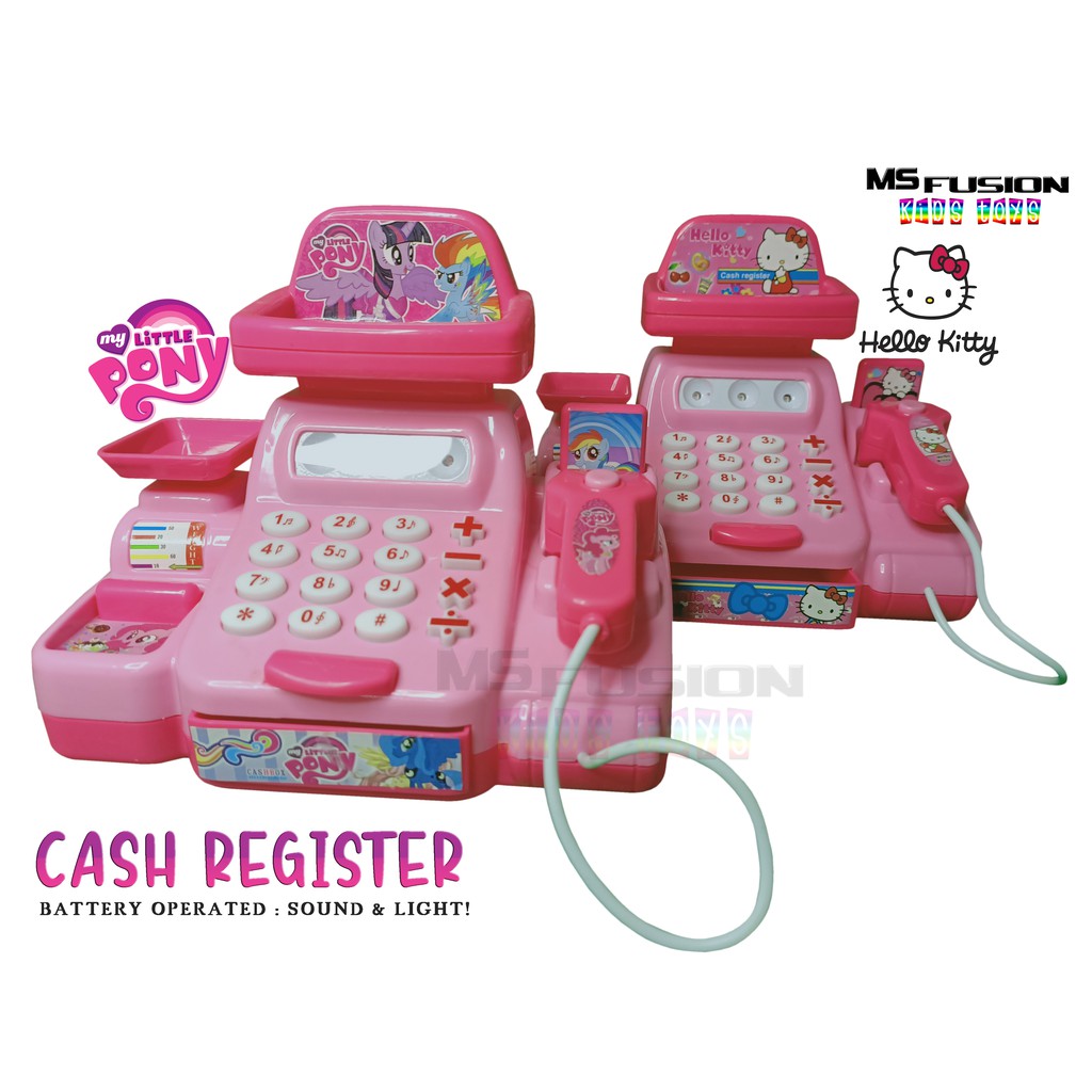 Hello kitty Cash Register My Little Pony Cash Register hello kitty ...