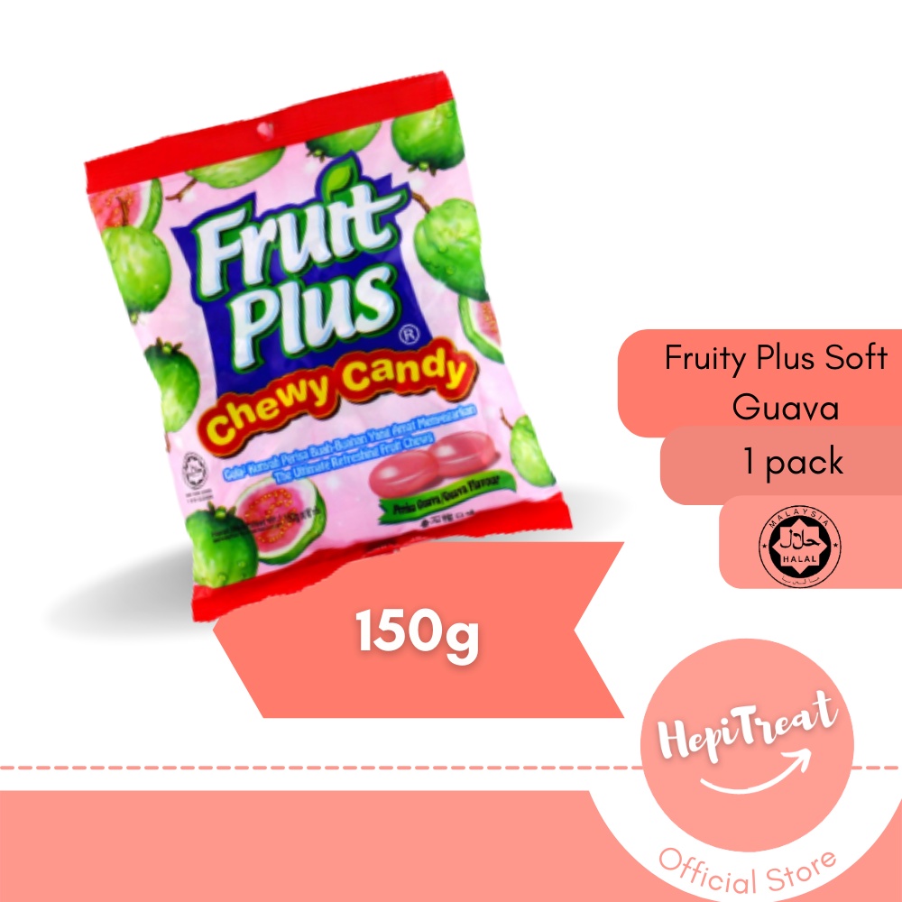 FruitPlus Chewy Candy Fruity Sweets - 150g | Shopee Malaysia
