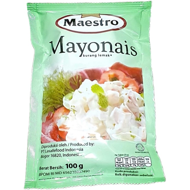 Mayonnaise Maestro 100gr Original *Fat Loss | Shopee Malaysia