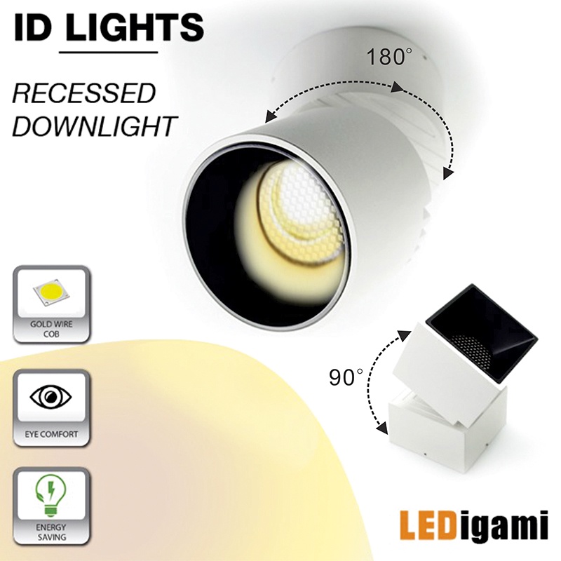 LED SPOTLIGHT SURFACE LIGHT LUXURY DOWNLIGHT NARROW ANGLE HOTEL ...