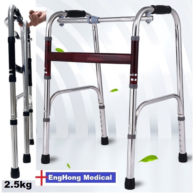 EngHong Walking Aid with Wheel, S type Walking Aids, 4legs Walking Aid ...
