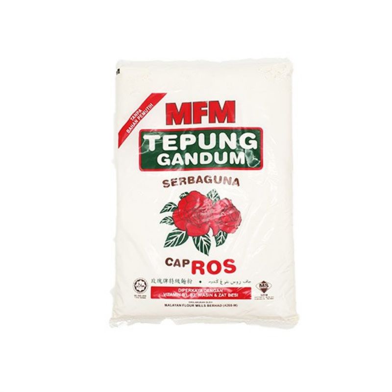 MFM TEPUNG GANDUM SERBAGUNA CAP ROS 850G | Shopee Malaysia