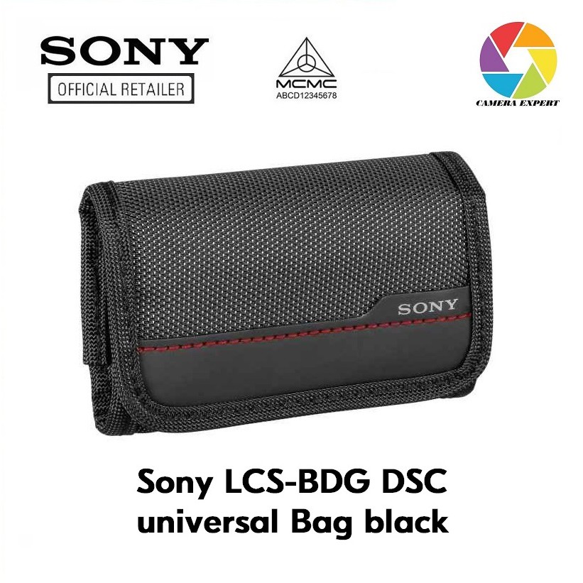 Sony LCS-BDG Soft Carrying Case Black Color | Shopee Malaysia
