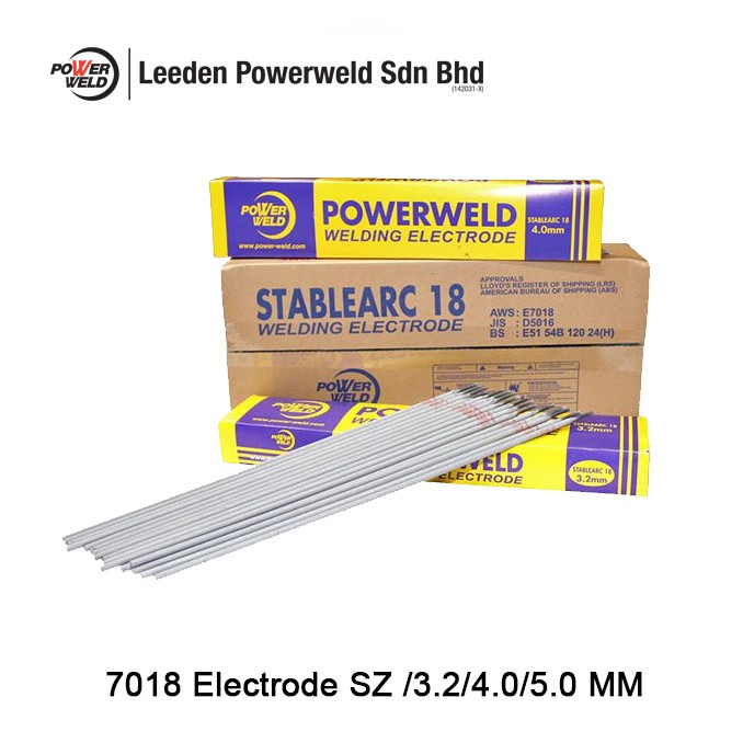 Powerweld 7018 Welding Electrode Mild Steel Welding Rod 2.6mm 3.2mm 4 ...