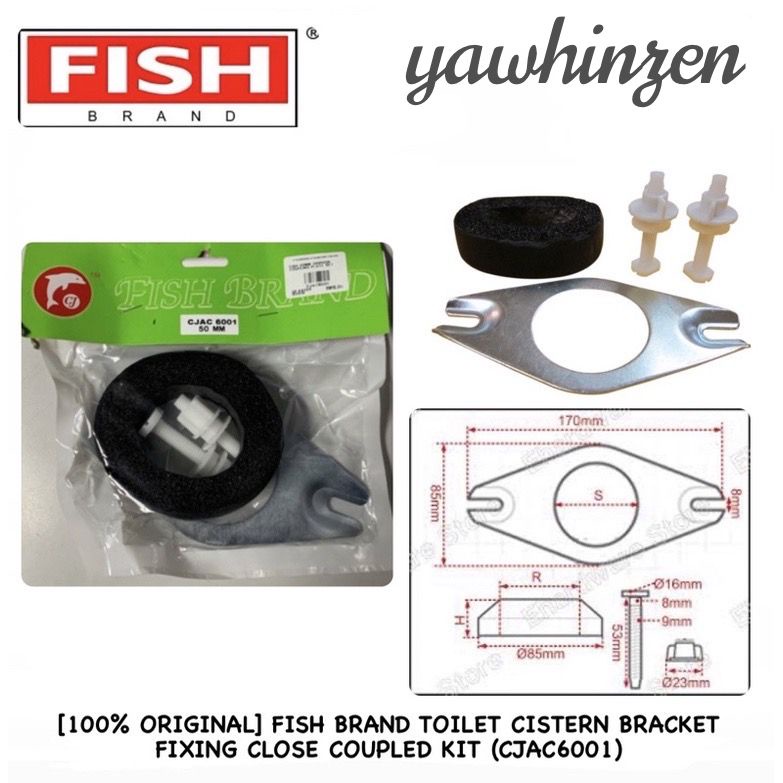 CJAC6001 Toilet Cistern Bracket Fixing Close Coupled Kit 100% ORIGINAL ...