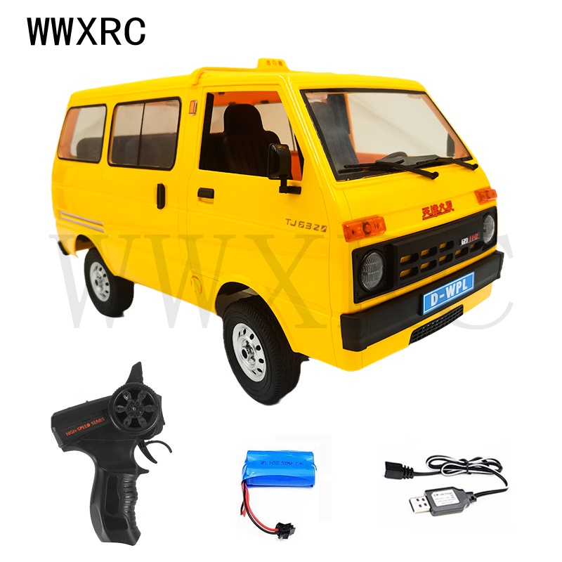 [Ready Stock] WPL D42 D-42 Yellow D12 1/10 RWD Simulation Drift Truck ...