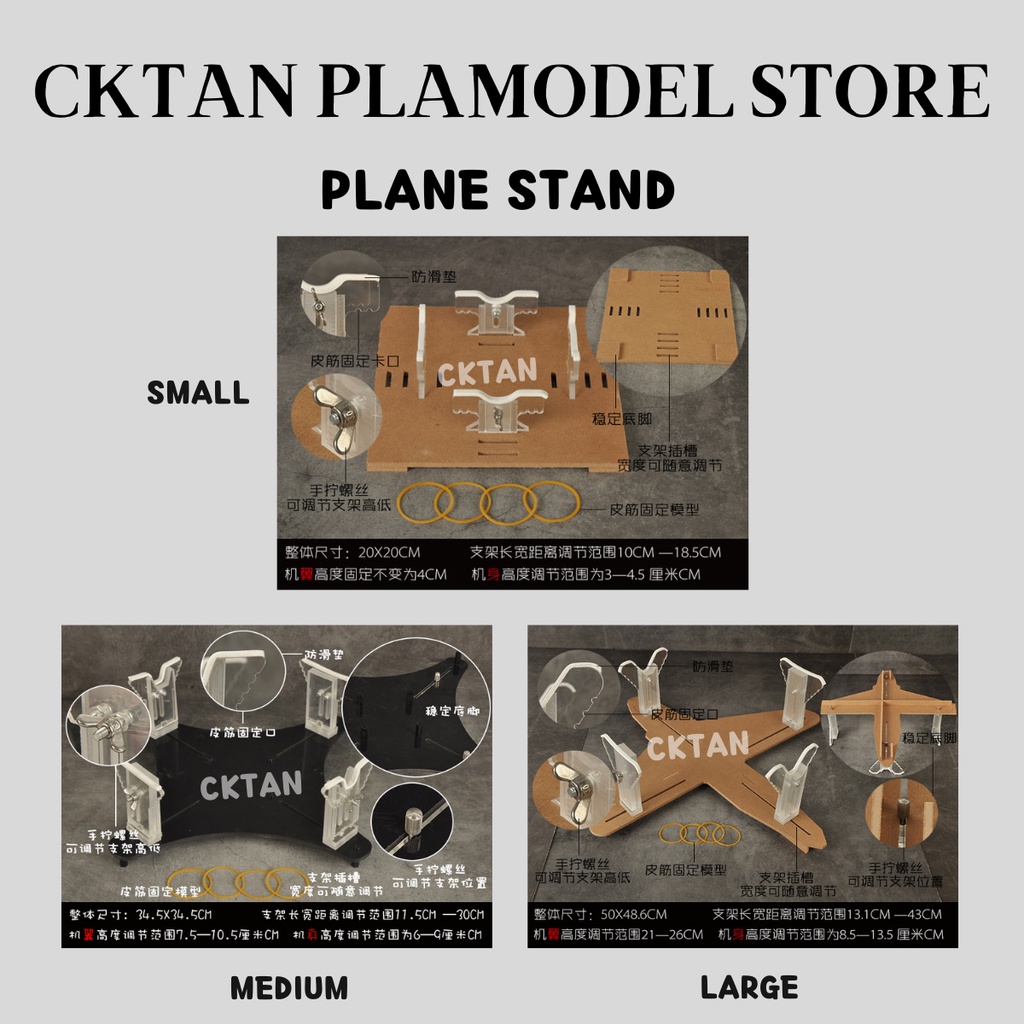 PLANE DISPLAY STAND / COLOR STAND / TRANSPORT STAND | Shopee Malaysia