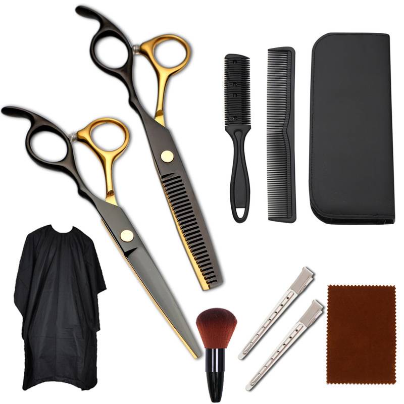 Ready Stock Set 6" Gunting Rambut Japan 440c steelProfessional Haircut ...