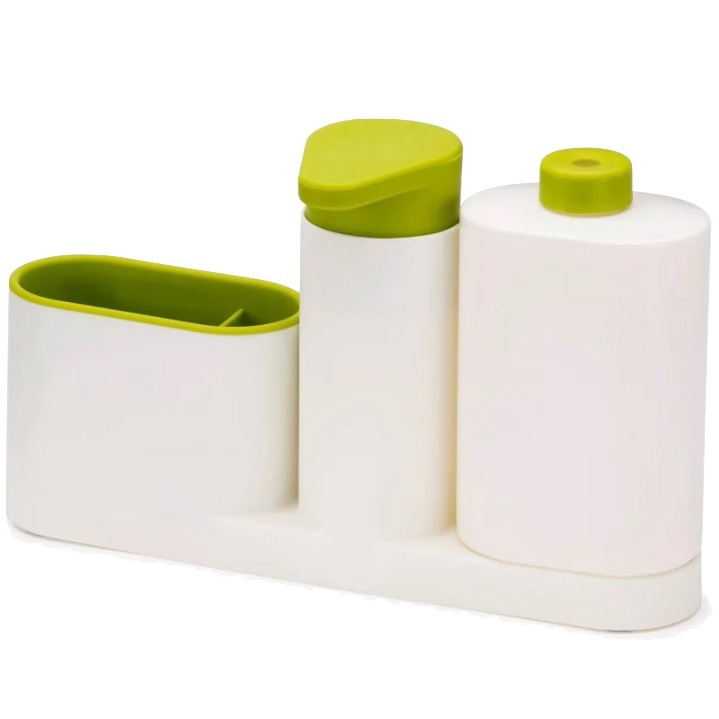 J Design Sink tidy Soap Dispensing Bottle storage bathroom kitchen set ...