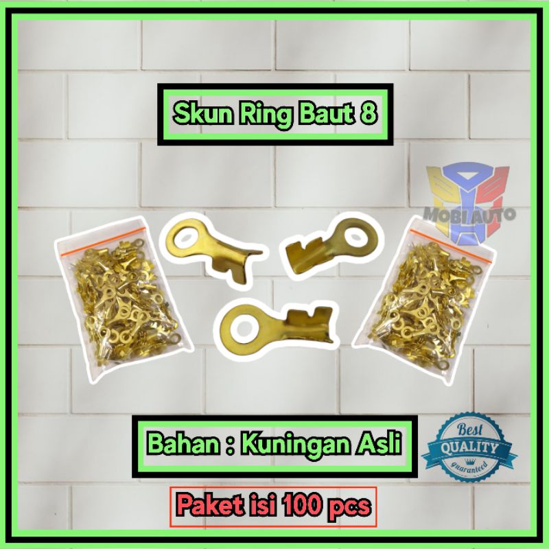 Terminal Skun Ring M5 Bolt 8 Package 100 Pcs | Shopee Malaysia