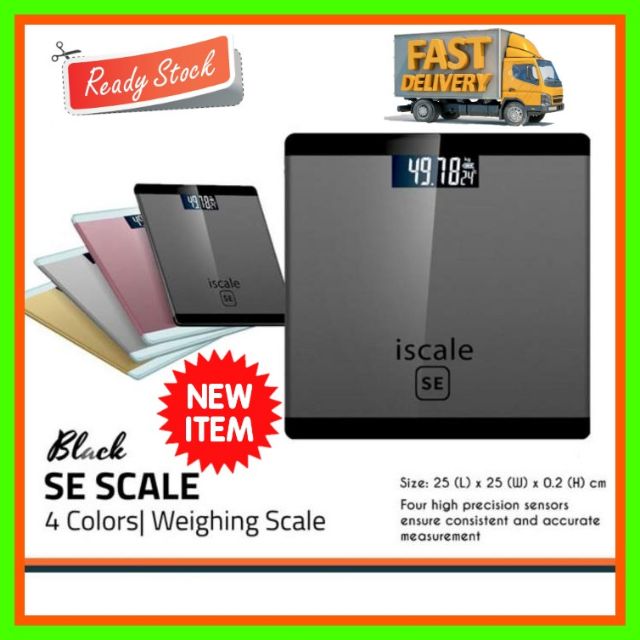 💥Iscale SE Digital Scale High Accuracy Weight Scale💥 | Shopee Malaysia