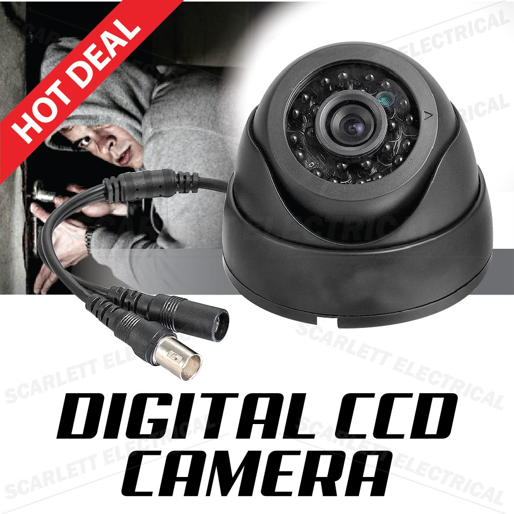CCTV Digital CCD Video Camera Safety Security IR Colour Day Night ...