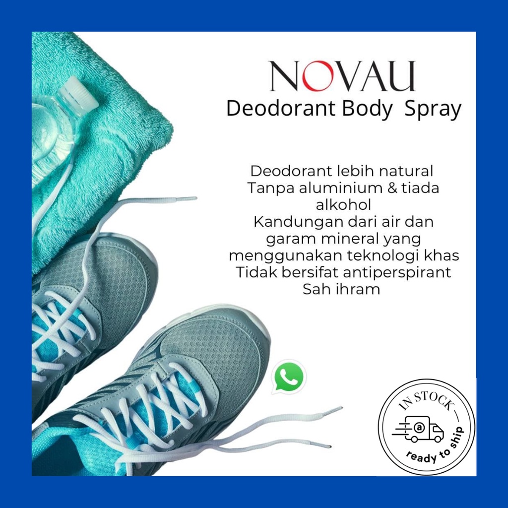 Novau Body Odor Spray (Readystok) | Shopee Malaysia