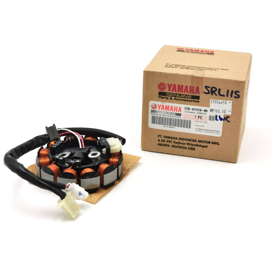 YAMAHA LAGENDA115 / SRL115 STATOR ASSY, FIELD COIL (ORIGINAL) | Shopee ...