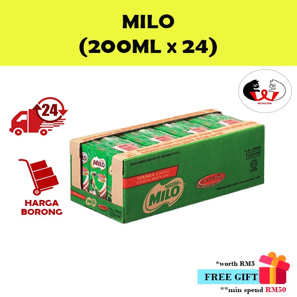 Nestle Milo Activ-Go UHT 24x200ml | Shopee Malaysia