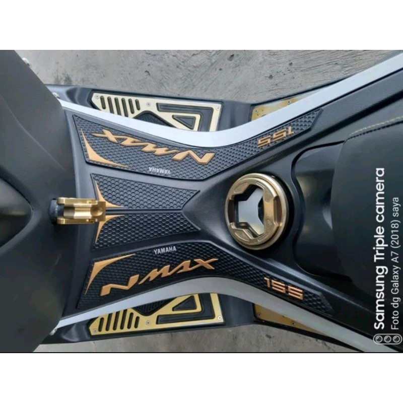 Tank PAD YAMAHA NMAX OLD V1 Embossed Rubber | Shopee Malaysia