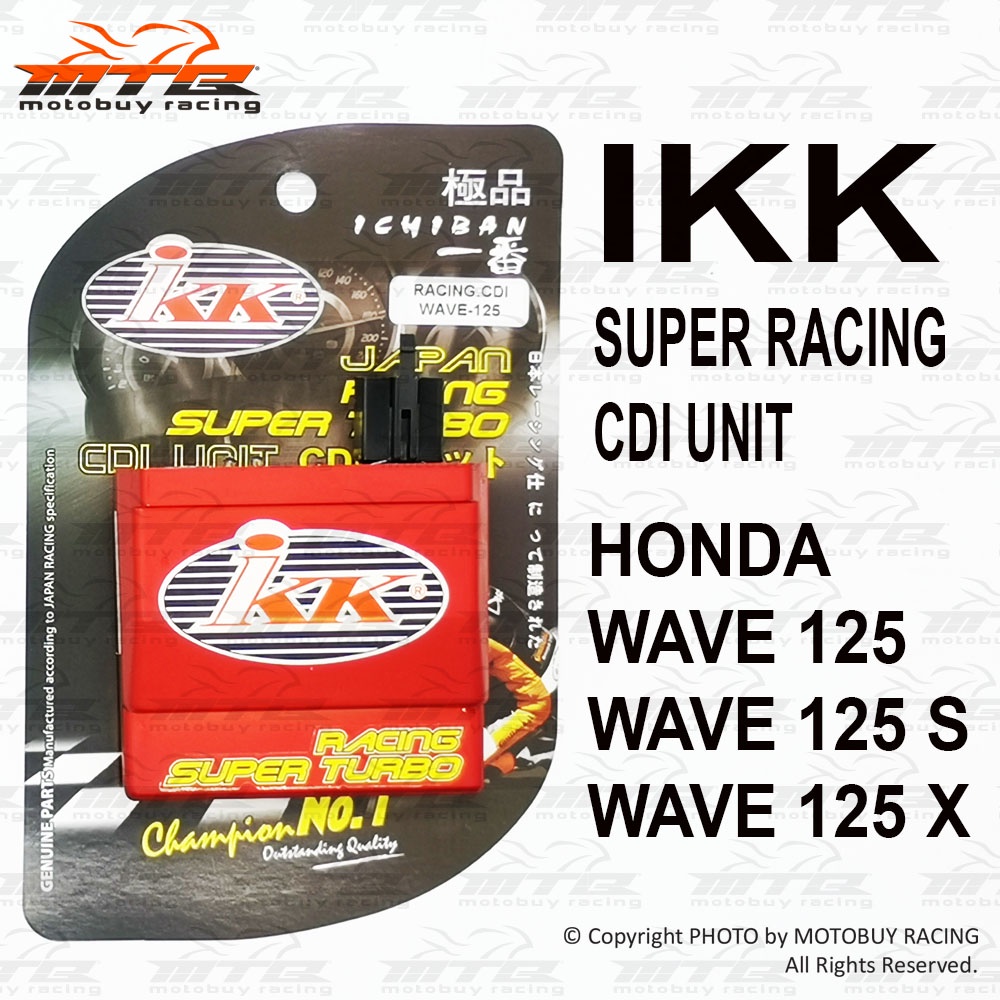 HONDA WAVE 125 / S / X IKK SUPER TURBO RACING CDI UNIT | Shopee Malaysia