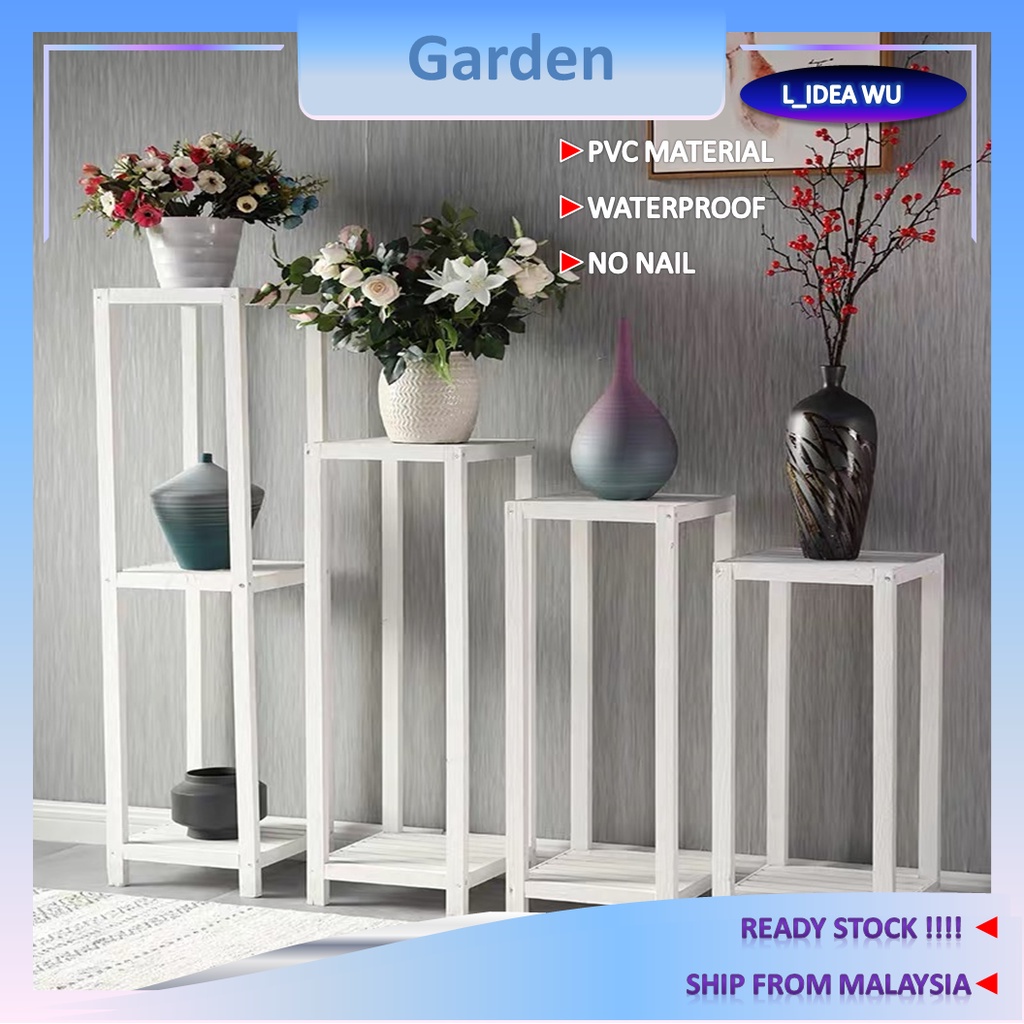 Waterproof Flower Rack Garden Decoration Outdoor Rak Bunga Bertingkat ...