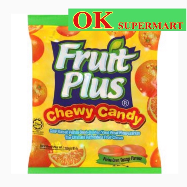 Fruit Plus Chewy Candy 150g | Shopee Malaysia