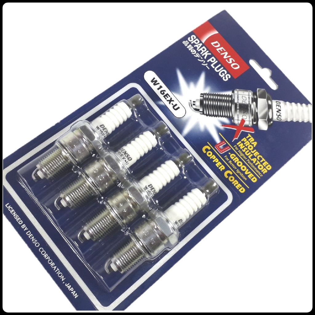 Denso Spark Plug For Saga/Iswara/Wira1.3/1.5 W16EX-U11 (4pc) | Shopee ...