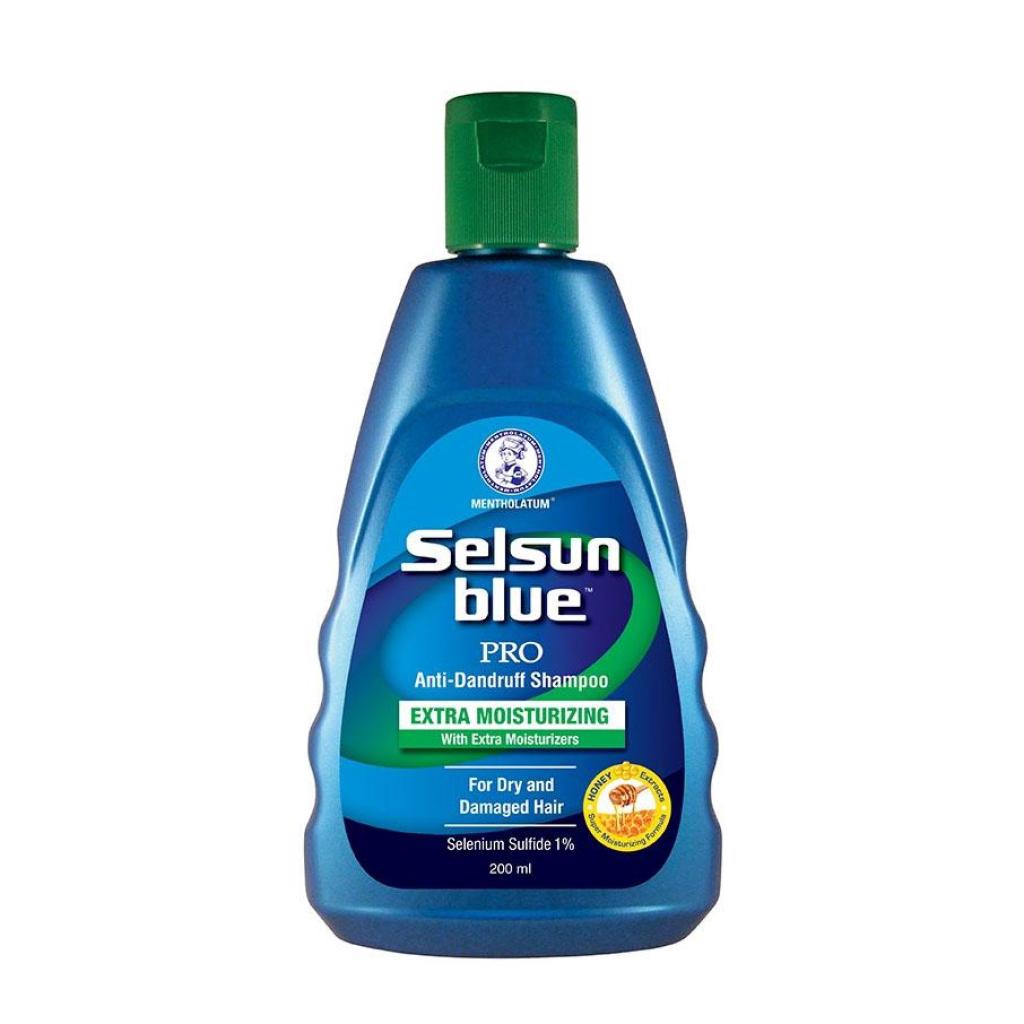 SELSUN BLUE EXTRA MOISTURIZING SHAMPOO 200ML (for Itchy ScalpELSUN BLUE ...
