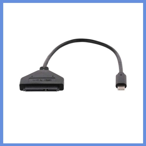 Type C to SATA Adapter 2.5 Inch Hard Drive SSD Cable Converter Type C ...