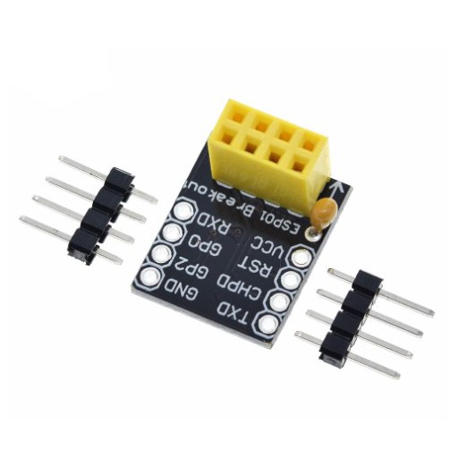 Esp 01 Esp8266 Serial Breadboard Adapter To Wifi Transceiver Module Breakout Uart Module