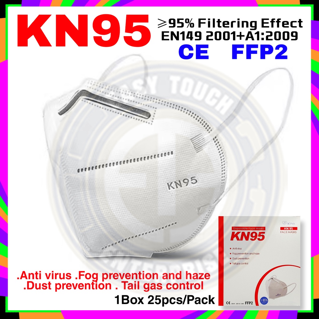 xina Disposable Face Masks KN95 | Tail gas control | Filter Efficiency≥ ...