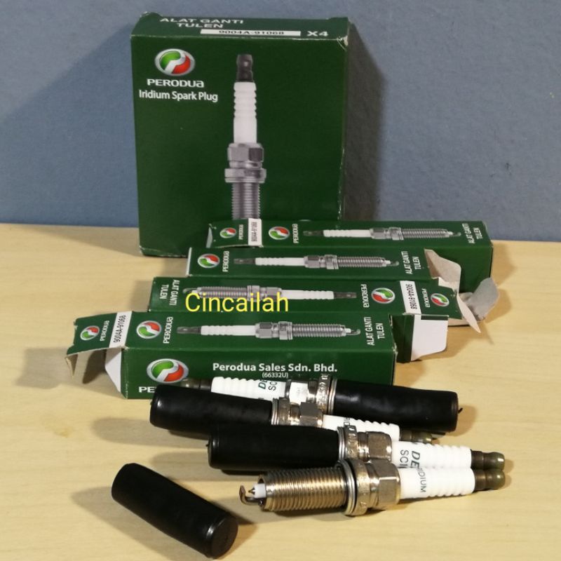 Original PERODUA Iridium Spark Plugs Bezza 1.3 Aruz Myvi 2018 Vios ...
