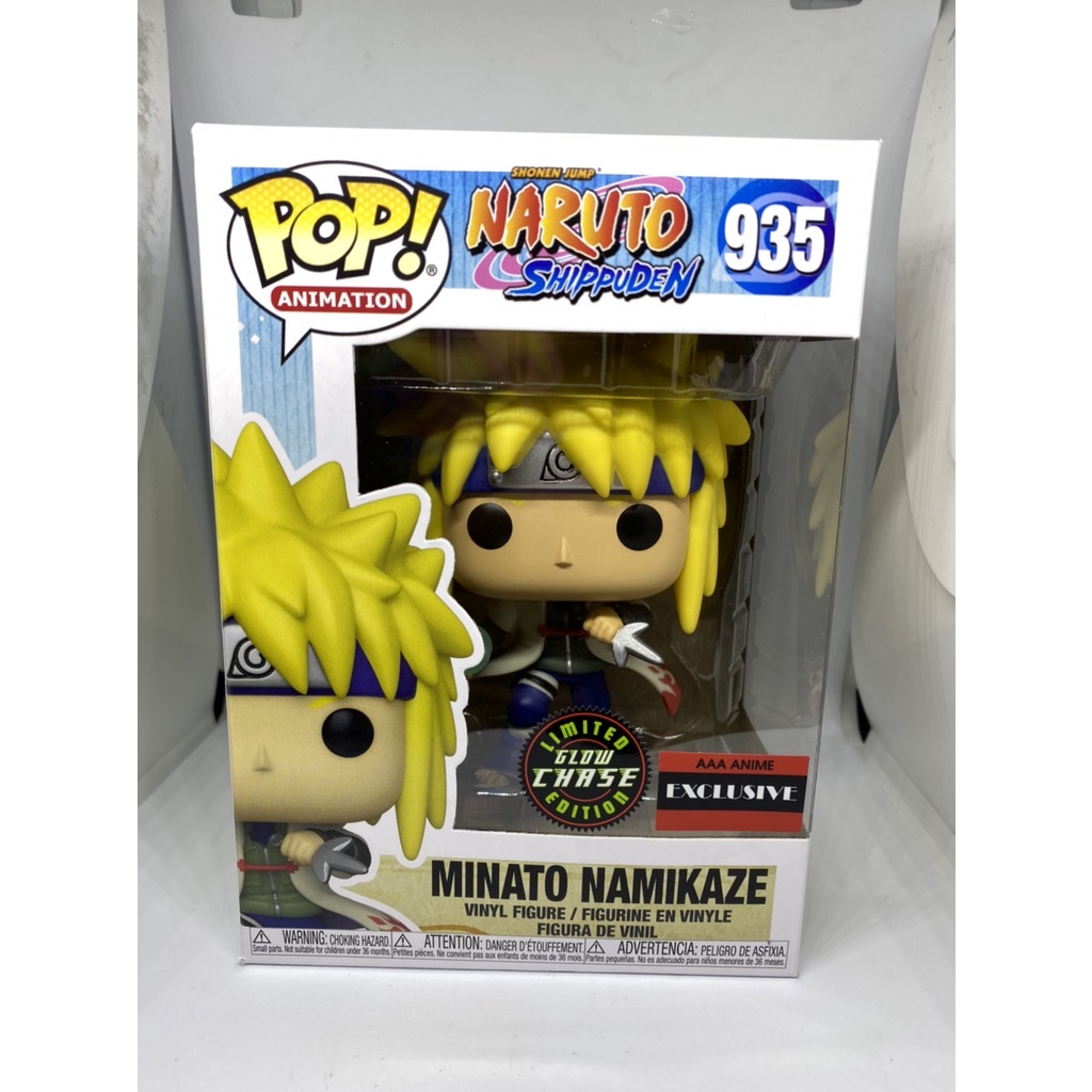 Funko Pop! Naruto Shippuden-935 Minato namikaze Chase (AAA Exclusive ...