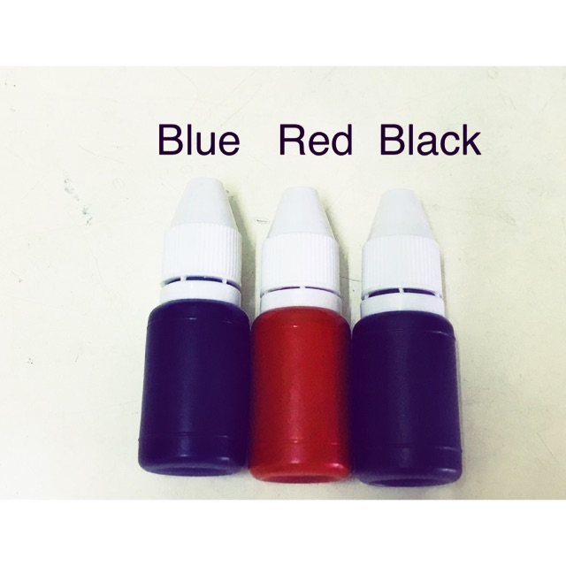 Refill ink for pre-inked stamp chop | Shopee Malaysia