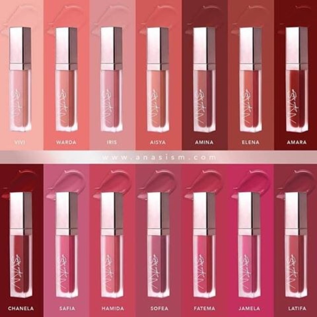 ANAS Liquid Lipstick Lipmatte 💯 | Shopee Malaysia