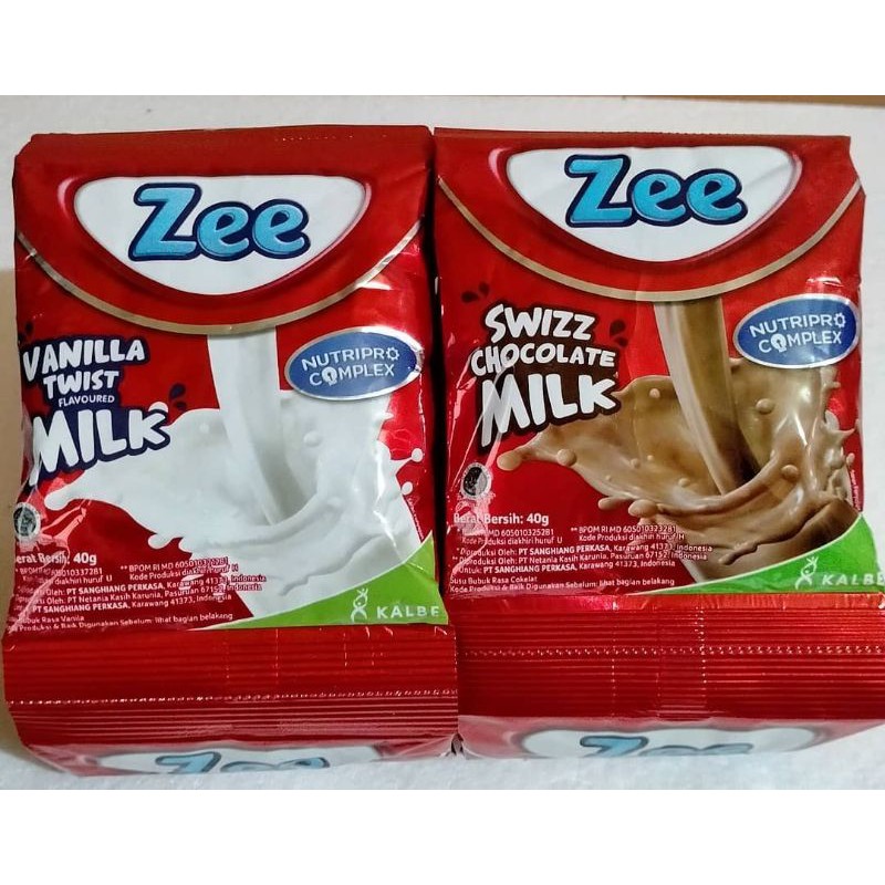 Zee Milk Sachet (1 Dozen) Contents 10) | Shopee Malaysia