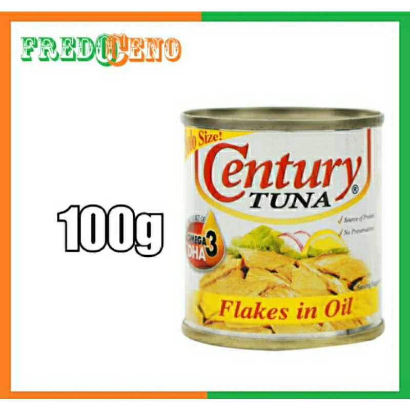 Filipino Products Century Tuna Flakes in Oil 100g and 150g | Shopee ...