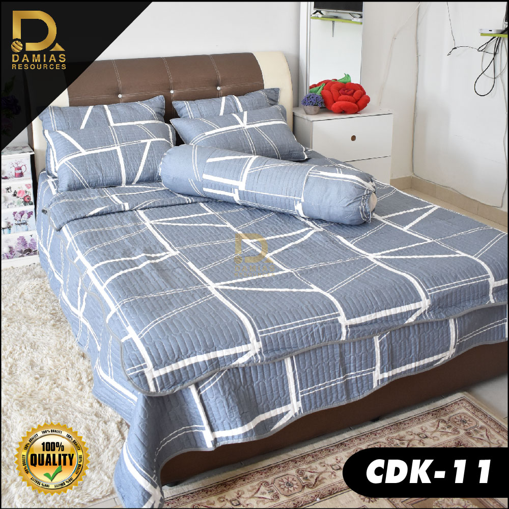 Cadar 7in1 Jenis Hamparan Queen Size Gedung Berserta Selimut Patchwork Cadar Patchwork Zara 7 in ...