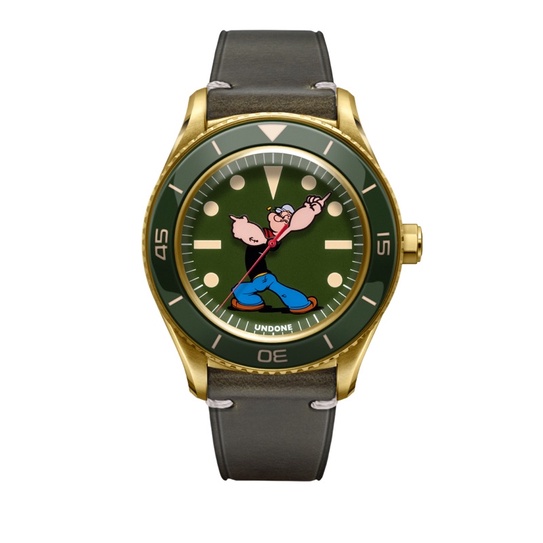 UNDONE x Popeye Seaweed Special Edition | 40mm Automatic Men's Watch ...