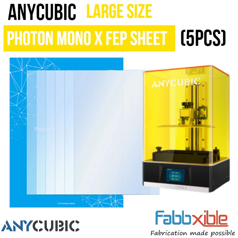 Anycubic Photon Mono X/ Mono X 6k 3D Printer FEP Sheet 260x175mm (2pcs ...