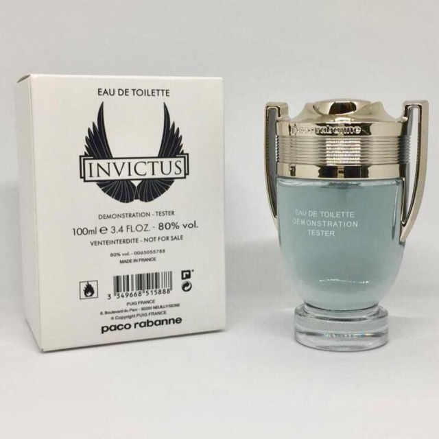 ORIGINAL TESTER INVICTUS FOR MEN 100ML | Shopee Malaysia